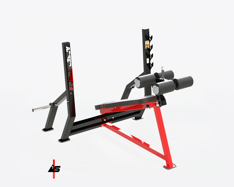 Press de pecho Declinado | Arsen Sport aparatos de gimnasio